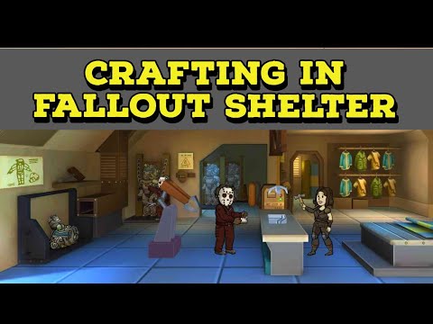 Crafting In Fallout Shelter Guide - YouTube