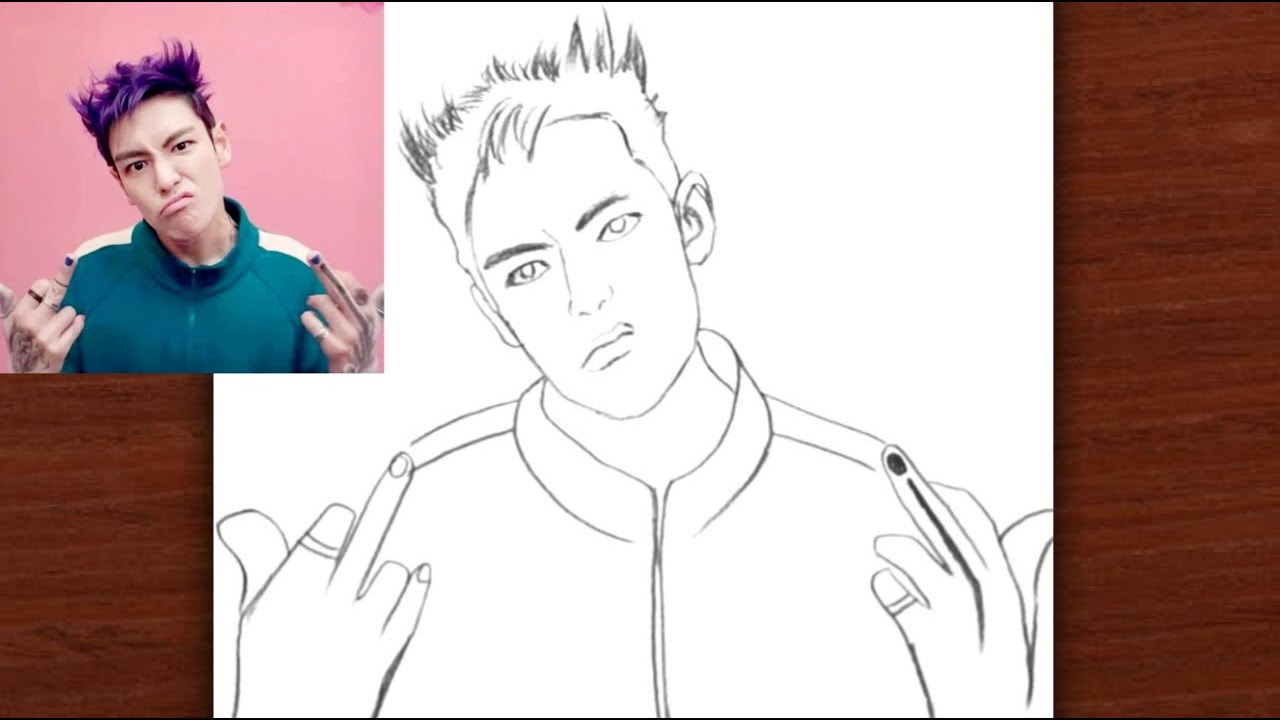 How to Draw Thanos from Squid Game | Drawing Tutorial for Beginners ...