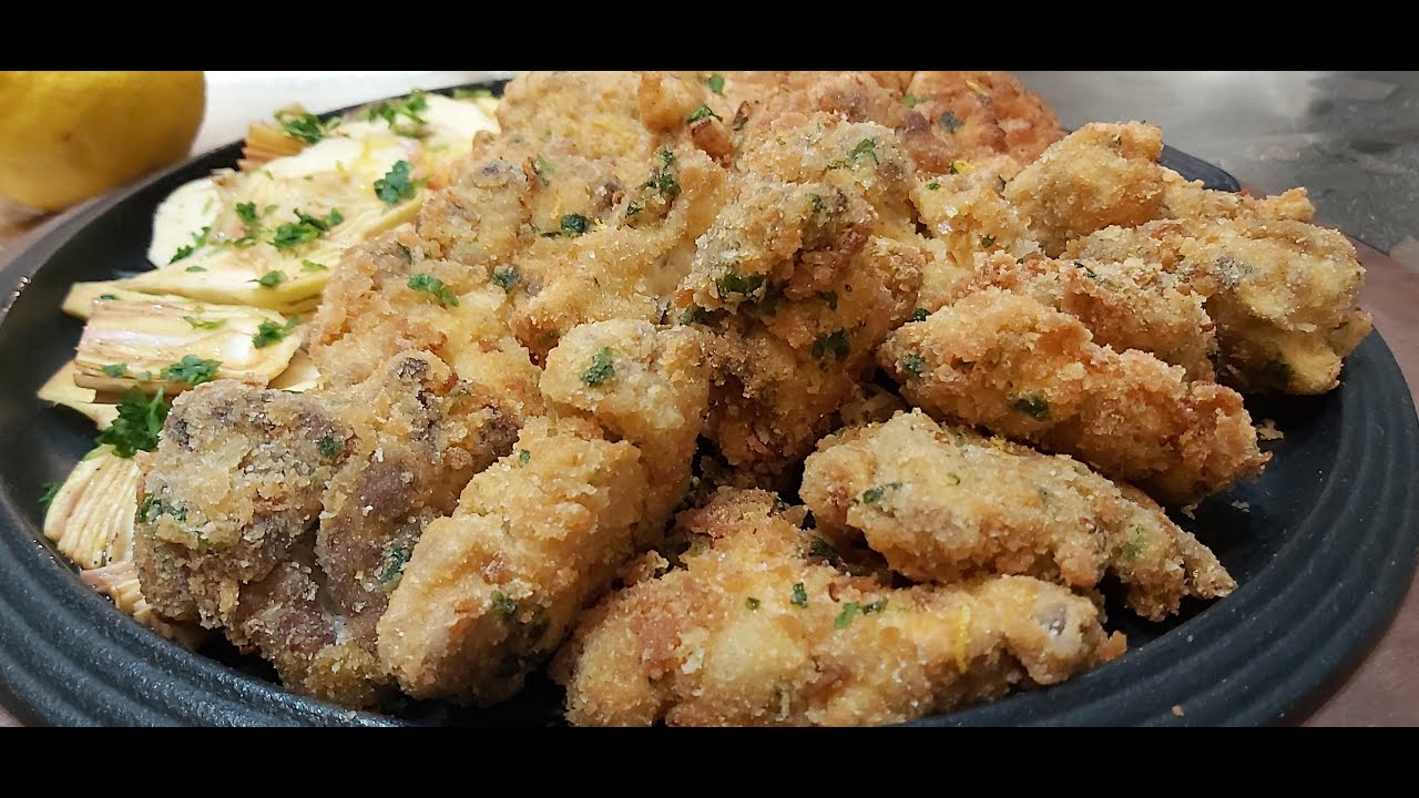 FRITTELLE DI CERVELLO DI VITELLO (doppia versione) C'È UN PIATTO PER TE ...