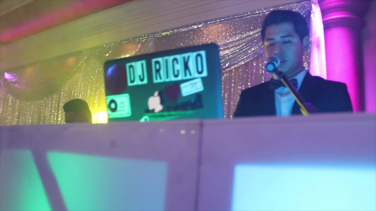 DJ Ricko El Locutor Wedding - YouTube