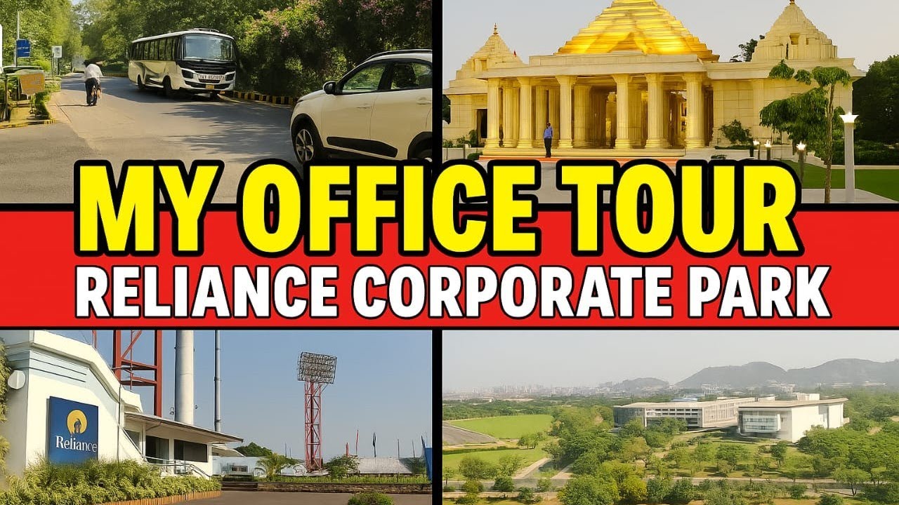 Best place to work || Dream workplace || Reliance corporate park || JIO ...