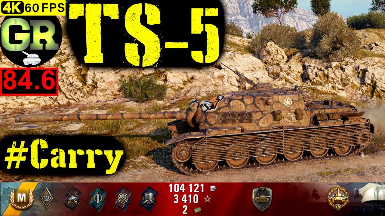 85_World of Tanks TS-5 WoT Replay - 4 Kills 6K DMG(Patch 1.5.0) - YouTube