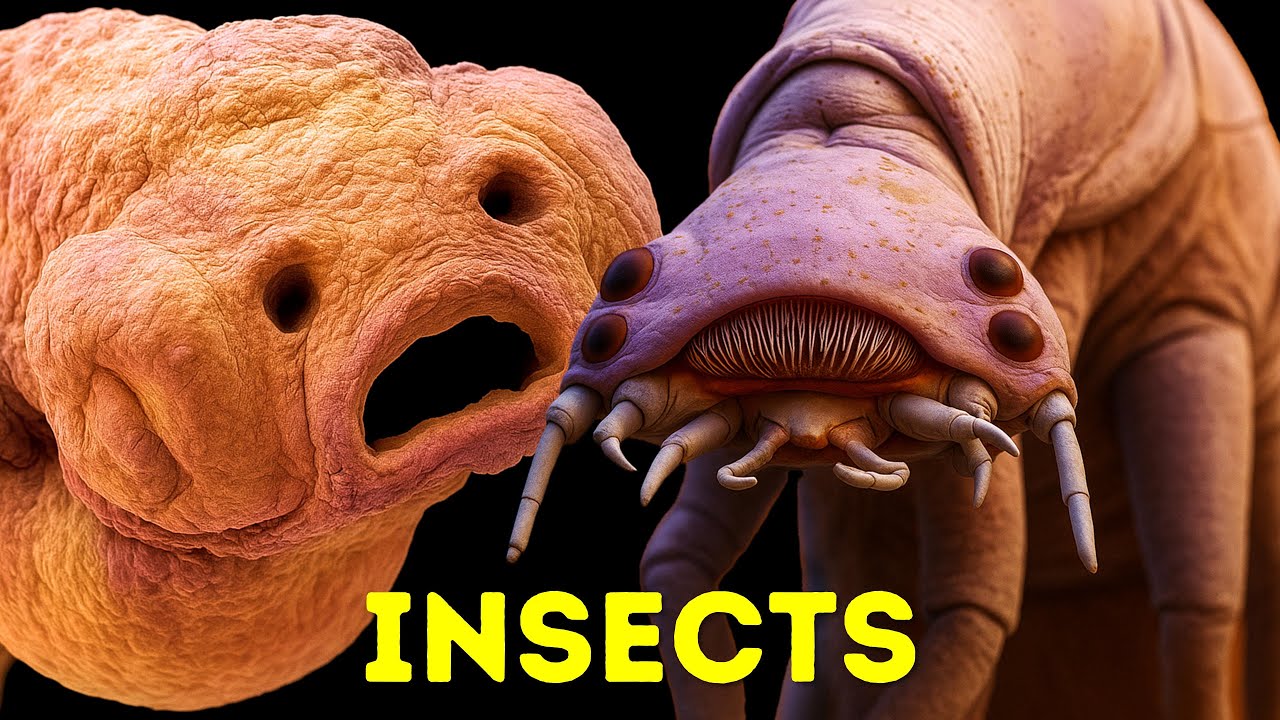 Insects Under Electron Microscope HD - YouTube