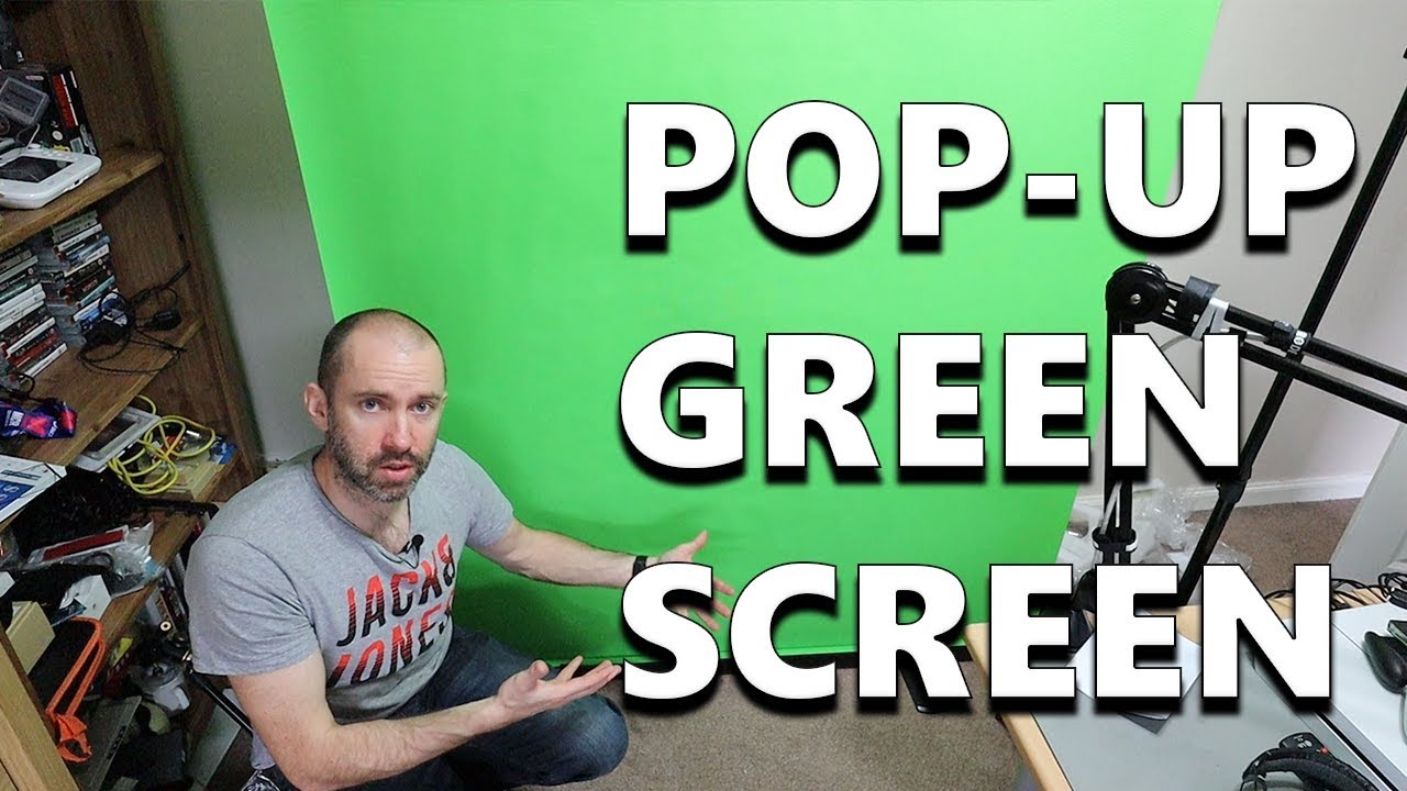 The Pop-Up Green Screen From Neweer - YouTube