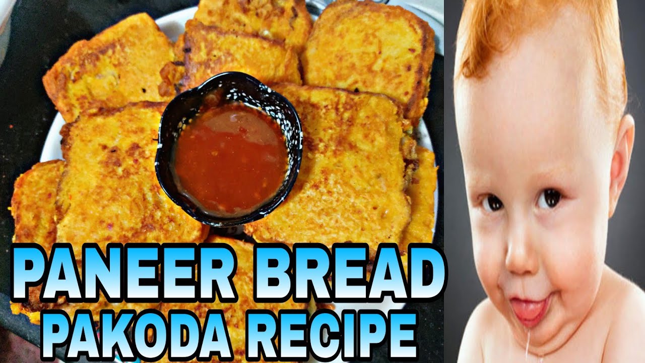 Halwai Jaisa Bread pakora - घर में आराम से पनीर ब्रेड पकोड़ा बनाने की ...
