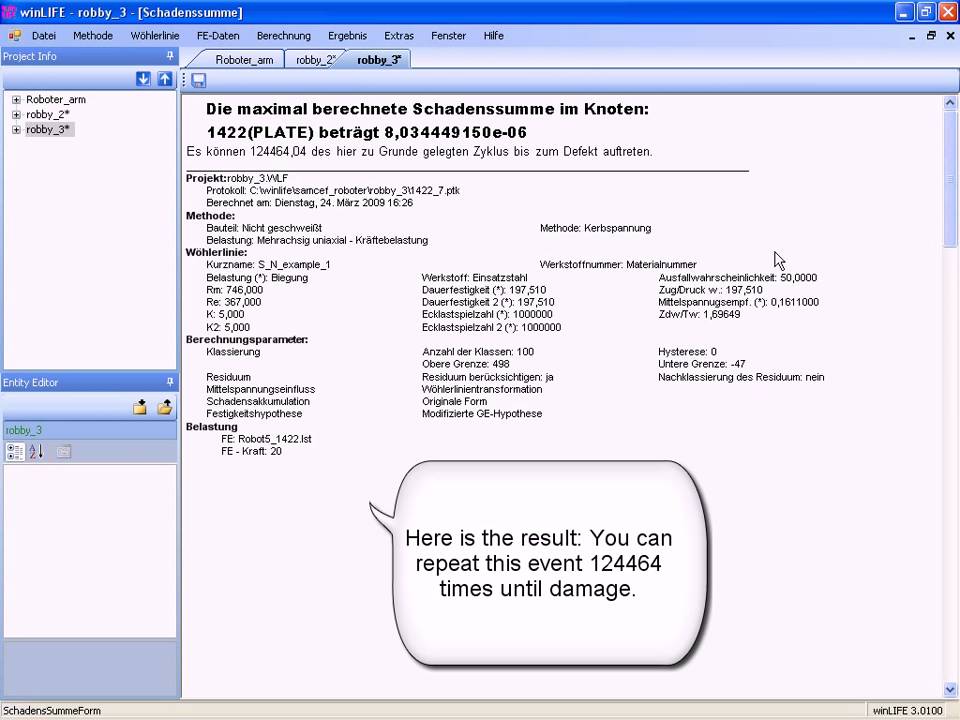 Multi-Body-Simulation using SAMCEF and winLIFE / Training material / 11 ...