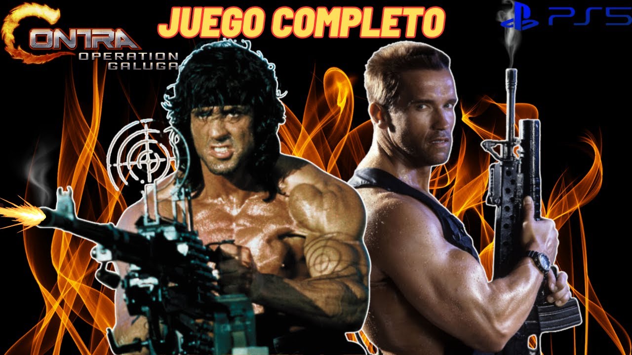 “Full Gameplay de Contra: Operation Galuga en PS5 | Experiencia ...