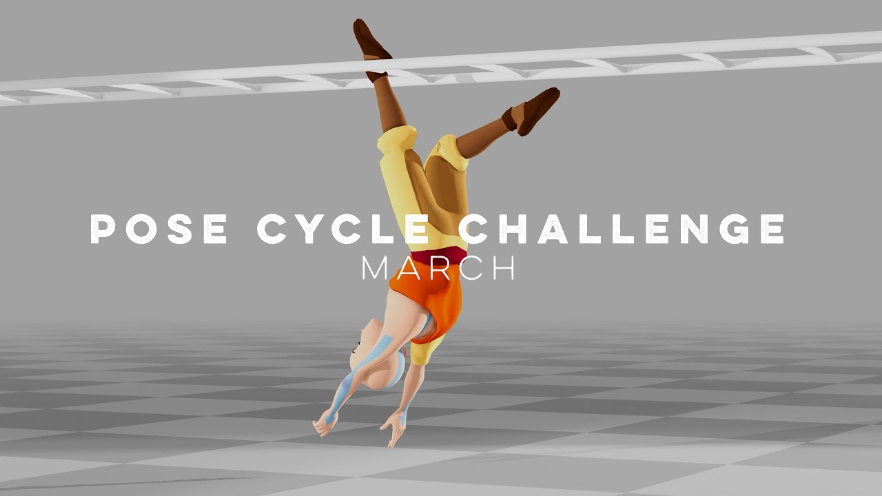 Pose Cycle Challenge - March - YouTube