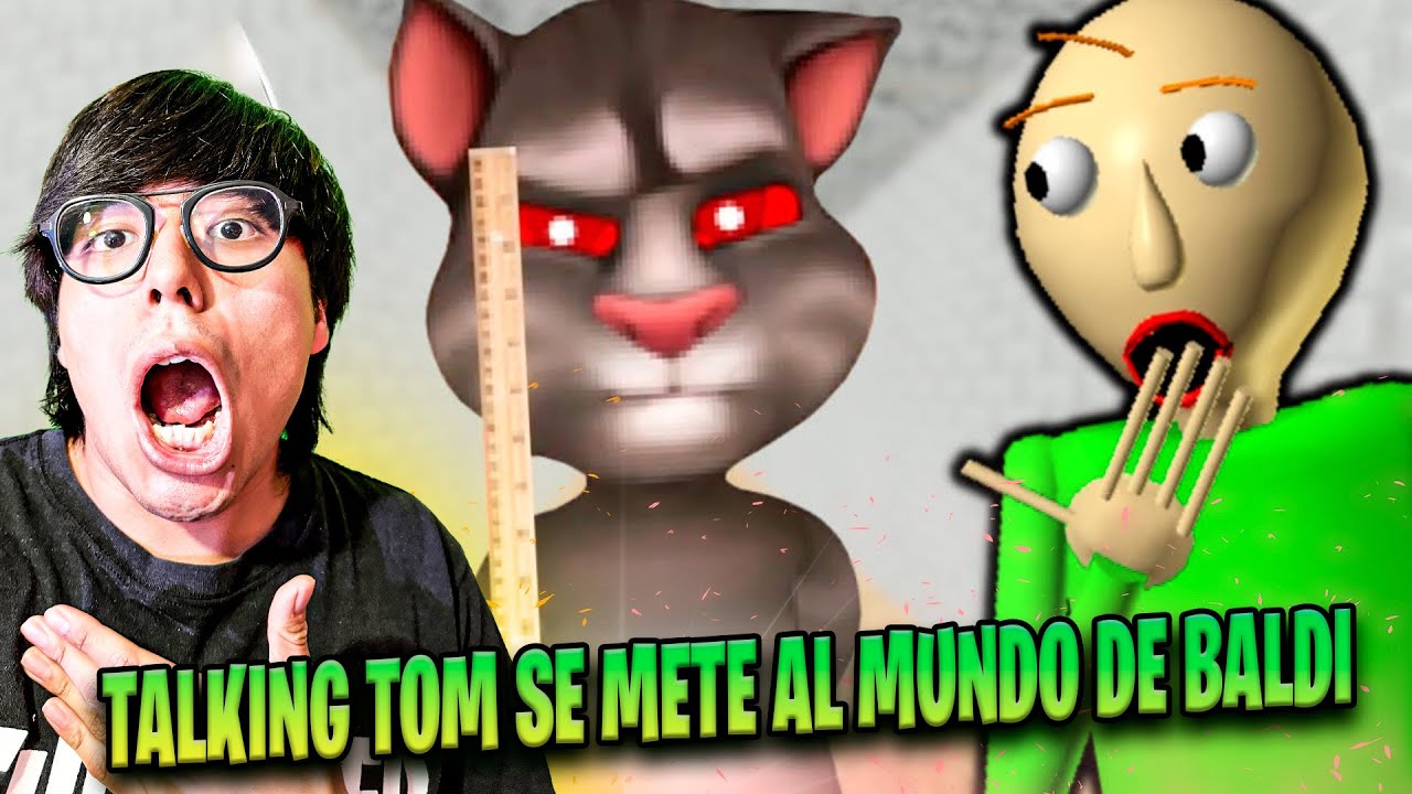 Talking Tom no es un buen profesor... | Baldi's Basics | Jesus Arteck ...
