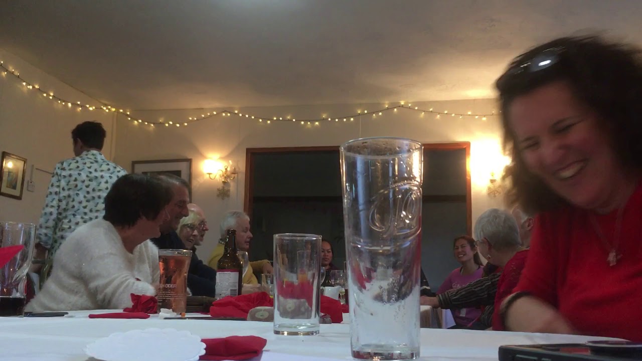 Badminton Christmas Dinner 2019 - YouTube