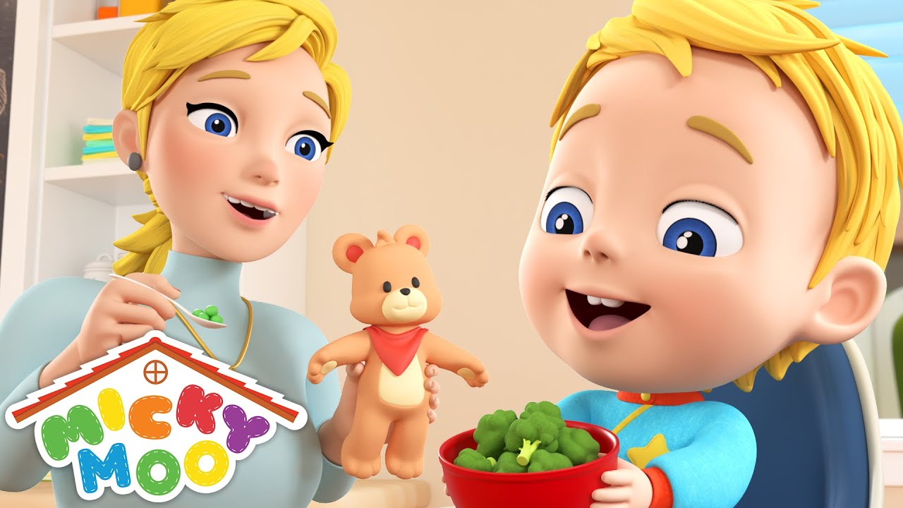 Yes Yes Vegetables Song | Micky Moo Nursery Rhymes & Kids Songs - YouTube