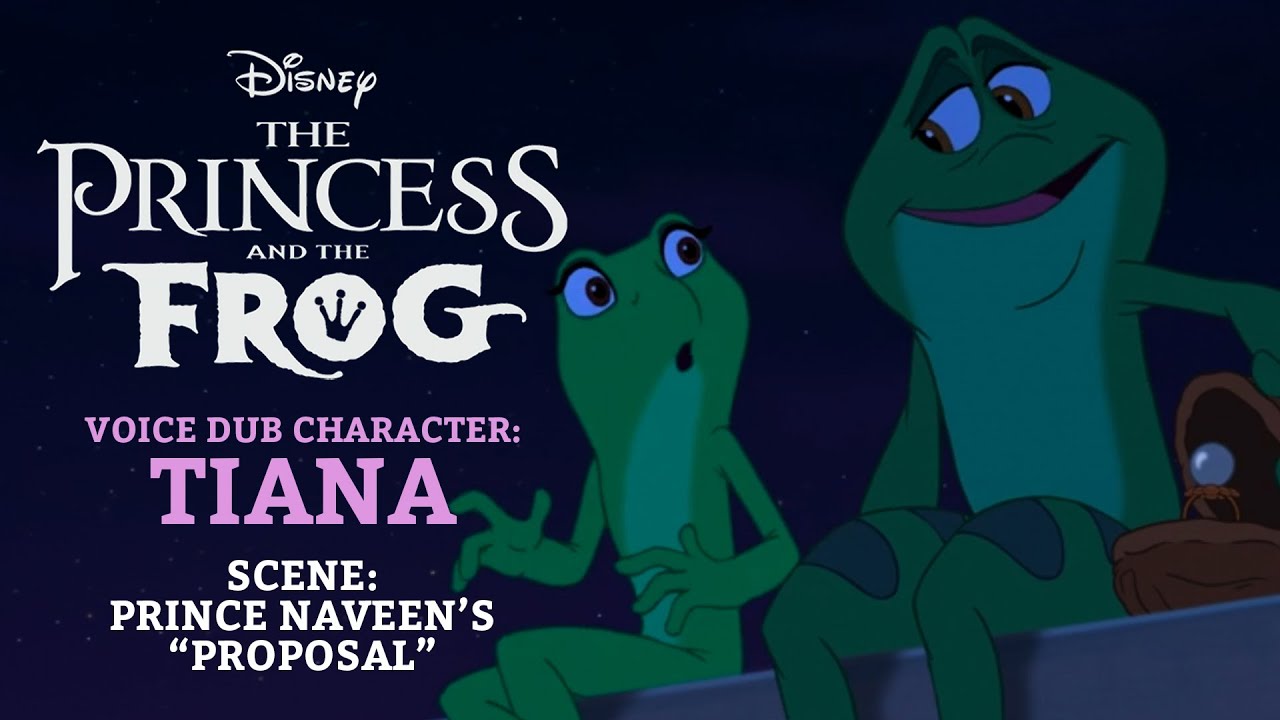 The Princess And The Frog Naveens Proposal