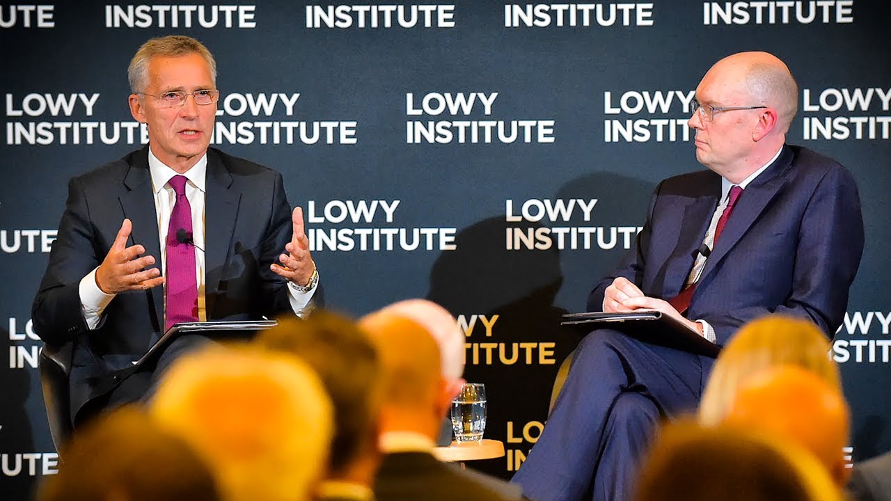 NATO Secretary General at the Lowy Institute, Sydney, 🇦🇺Australia, 07 ...