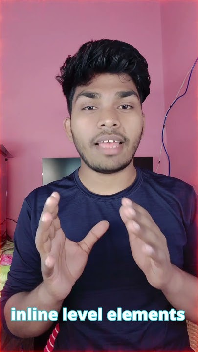 Different Between Inline, Block and Inline Block Level Elements - YouTube