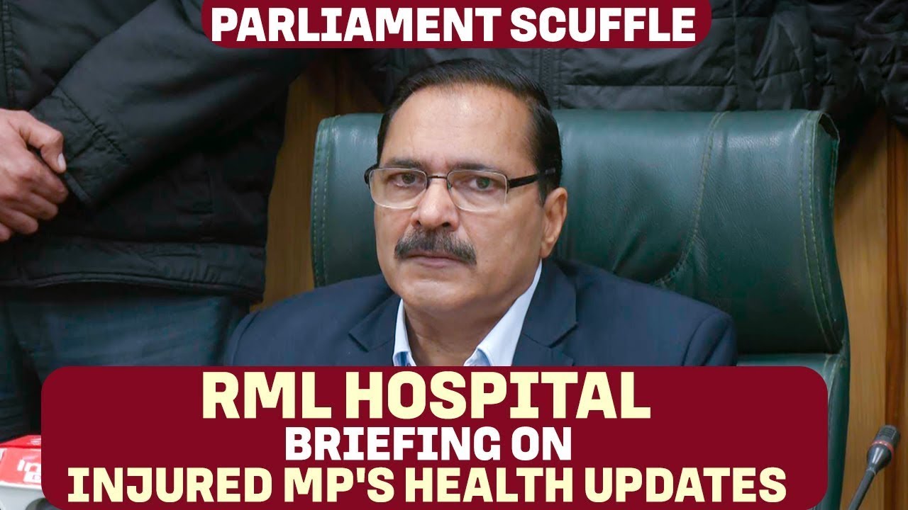 LIVE: Press Briefing by Director & MS RML hospital Dr. Ajay shukla on ...