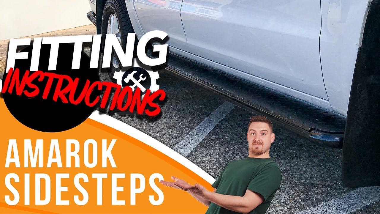 VW Amarok Rockarmor Side Step Instructions - YouTube