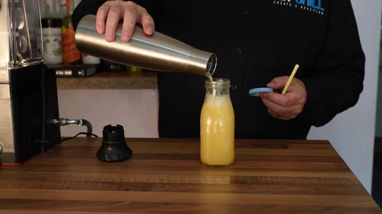 Dry Ice Soda | Using the JetChill System - YouTube