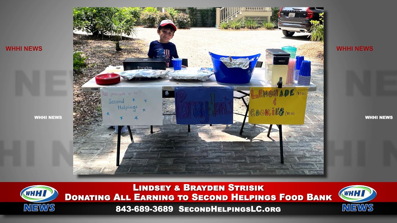 WHHI NEWS | Lindsey & Brayden Strisik: Donating All Earnings to Food ...