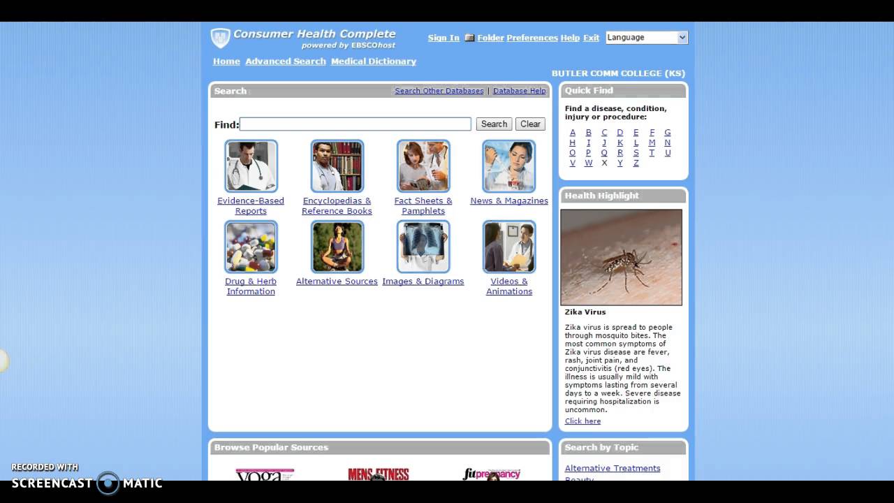 Subject Databases - YouTube