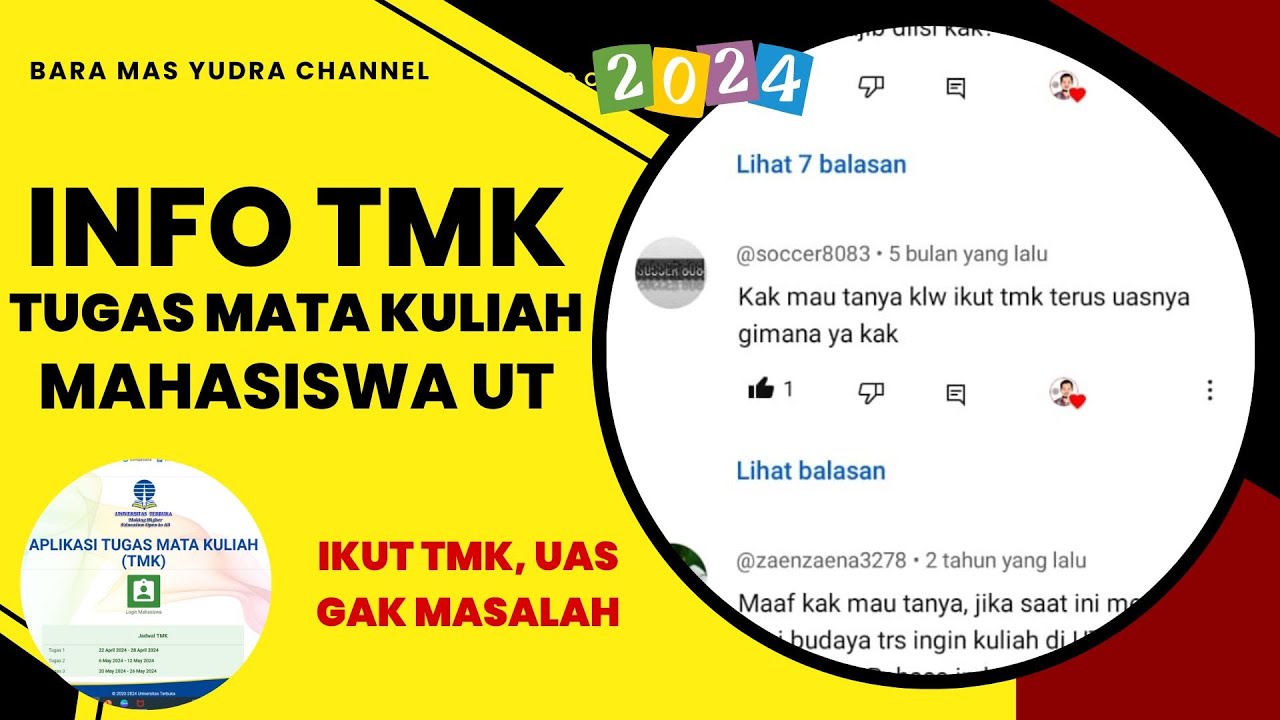 Model UAS Peserta Tuton TMK, Bisakah Pilih Model UAS UT 2024 - YouTube