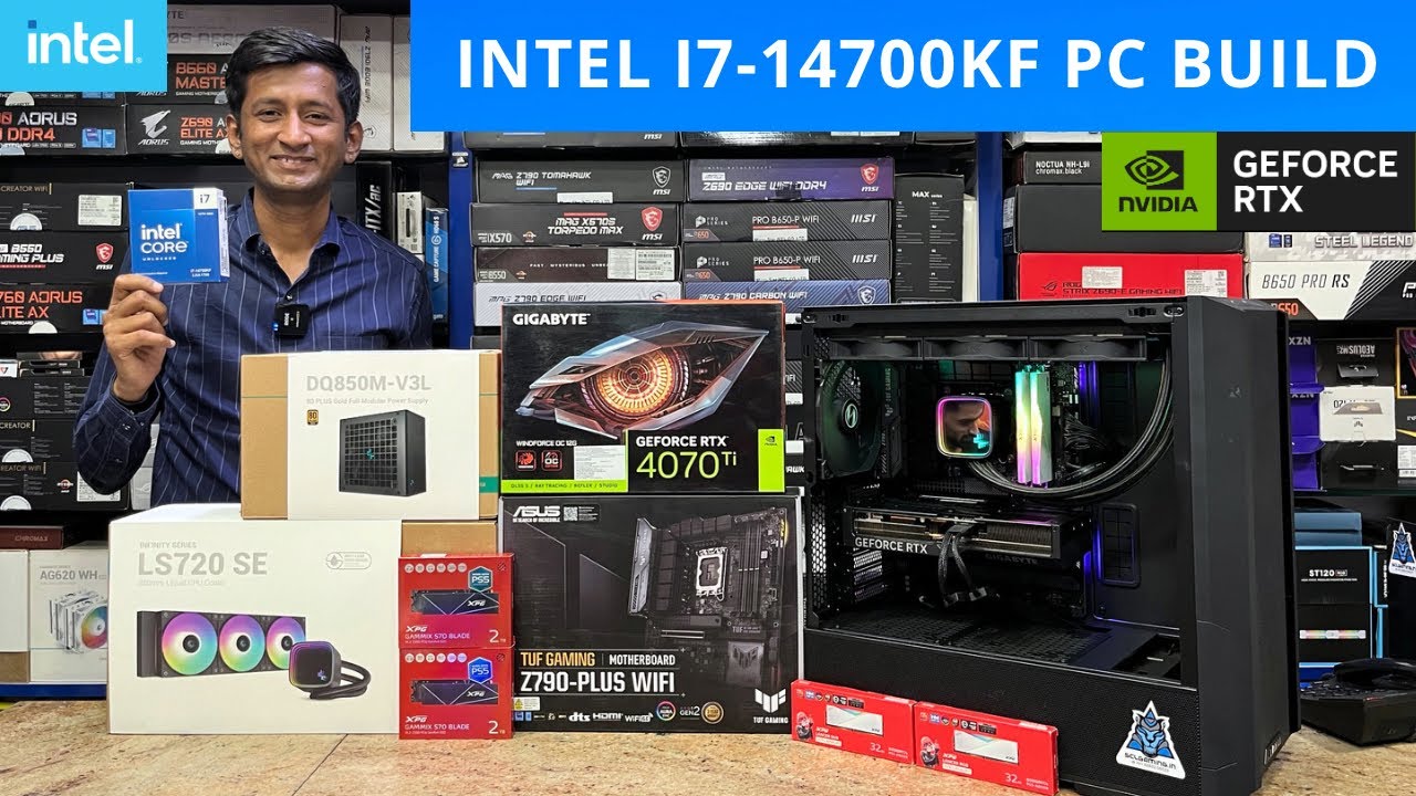 Intel 14th Gen i7-14700KF Gaming PC Build with RTX 4070 Ti in SP Road ...
