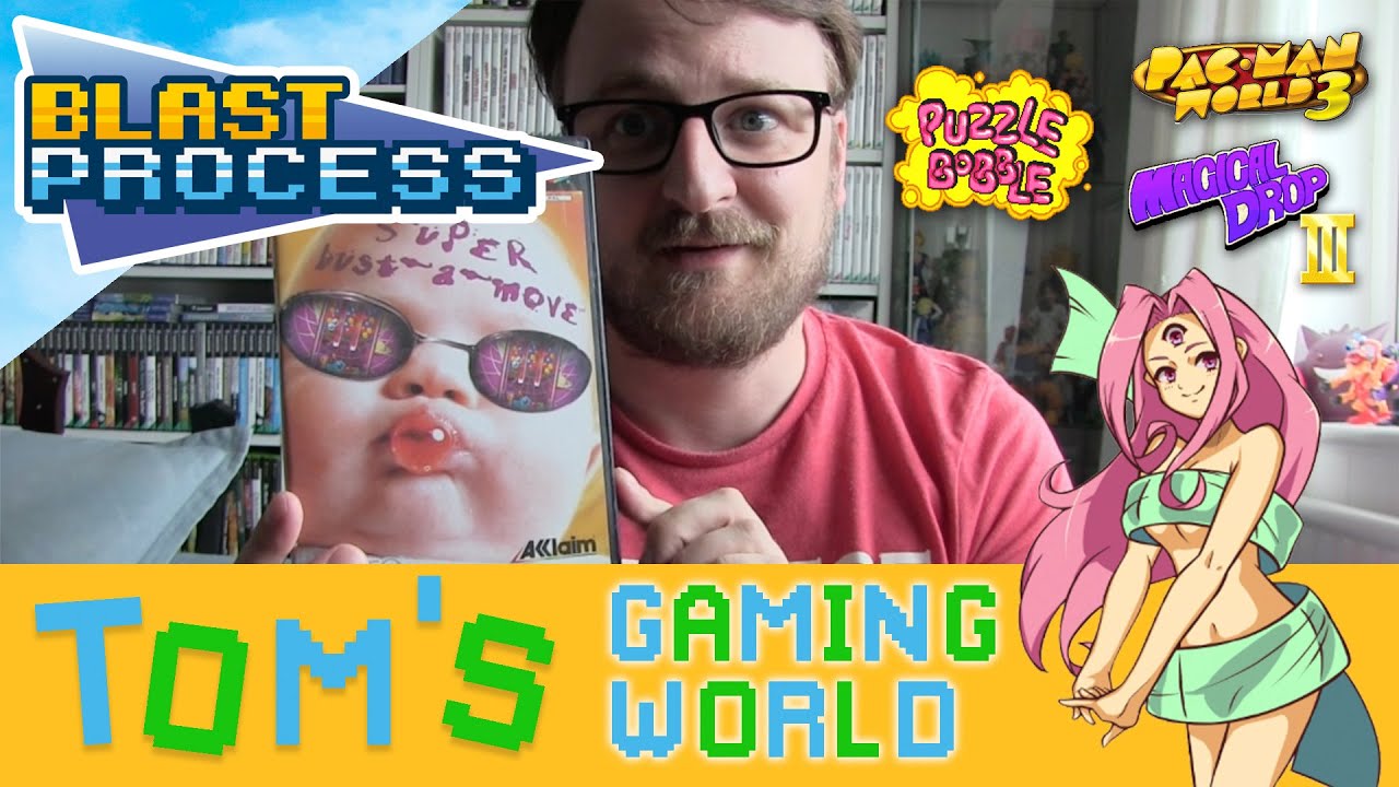 Tom's Gaming World! - Episode 30 - Puzzle Bobble, Magical Drop, Pac-Man ...
