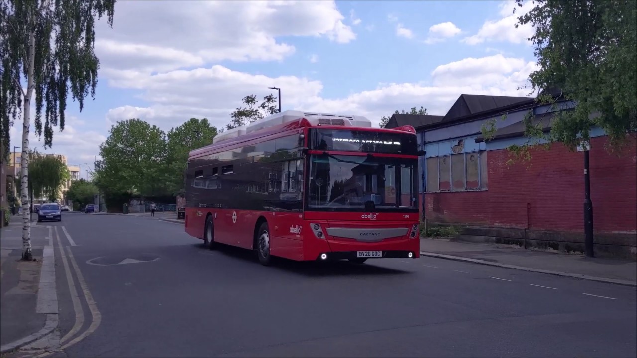 1508 (BV20GOC) & 1520 (BV20GSY) On Abellio London Route P5 - YouTube