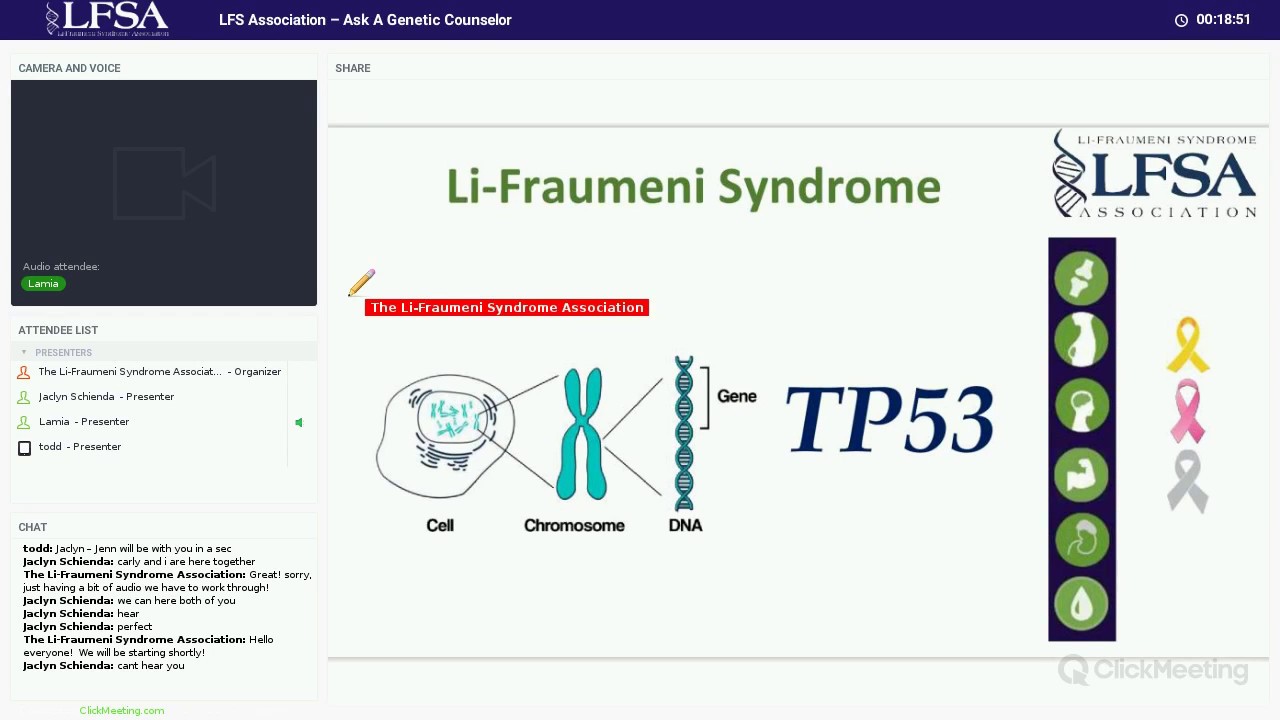 LFSA -- The LFS Association – Ask A Genetic Counselor - YouTube