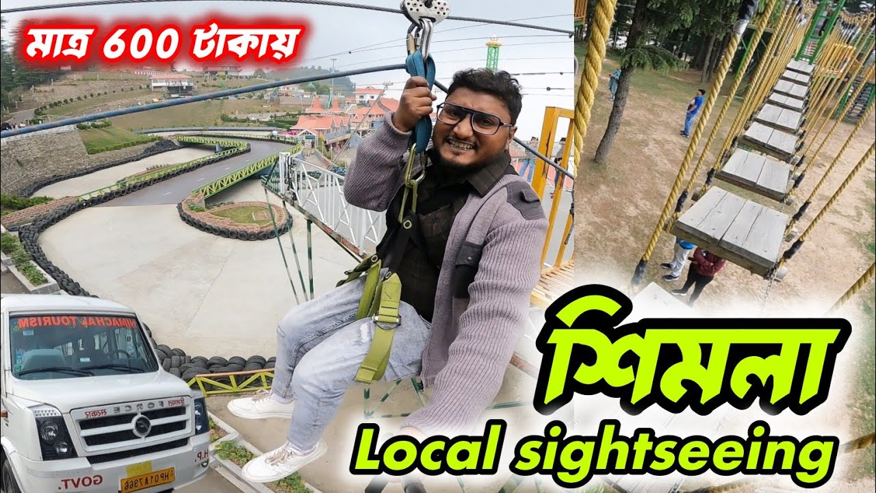 Shimla Local sightseeing by HPTDC Bus l Shimla Tour 2024 l Shimla ...