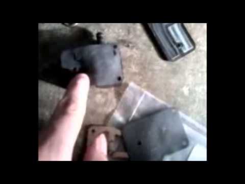 how to fix a fuel pump on a 18hp briggs and stratton opposed twin - YouTube