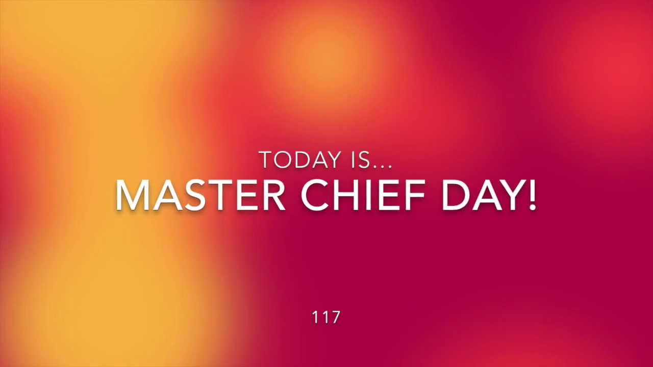 Master Chief day! spartan day 117 - YouTube