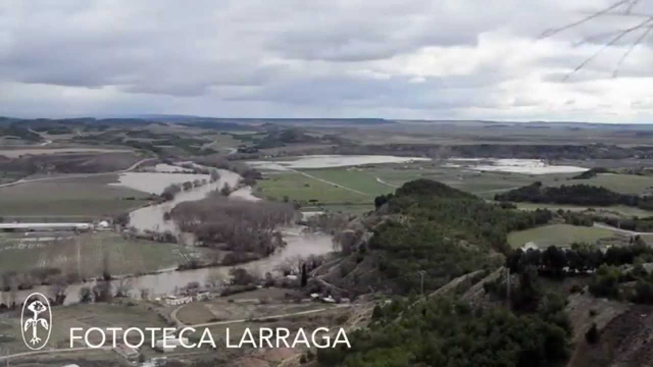 Río Arga 26/02/2015.- #Larraga #Navarra - YouTube