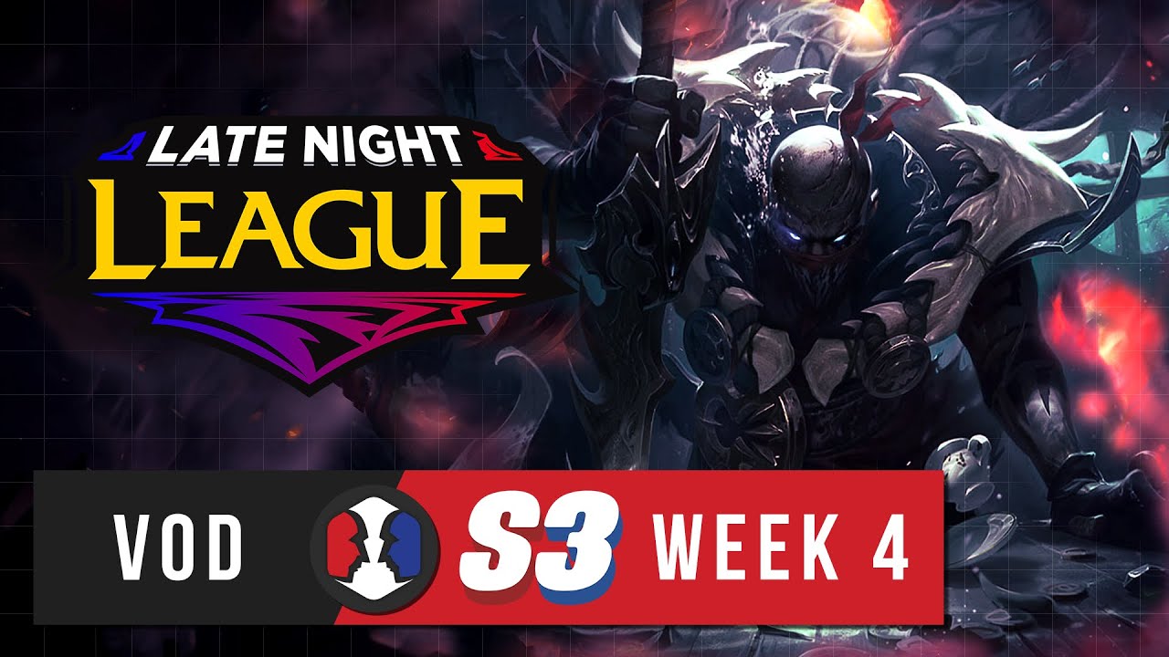 Season 3 Week 4 | Late Night League Presented by Esports Arena - YouTube