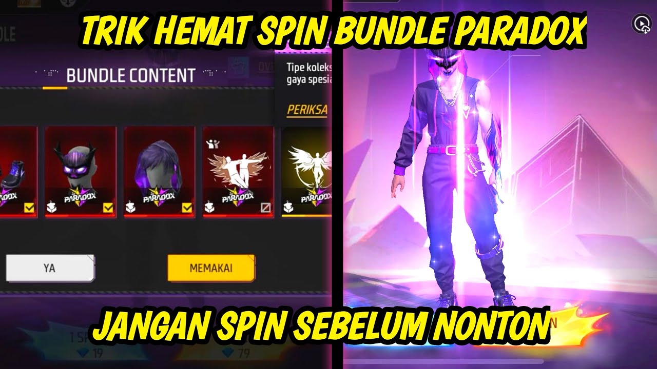 TRIK HEMAT SPIN BUNDLE PARADOX TERBARU - YouTube