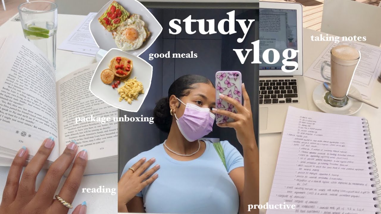 STUDY VLOG | a very productive few days | test prep, quizzes, reading ...