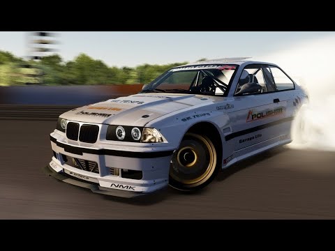 Assetto Corsa BMW E36 Khaled Kamal at BoskeP-DRIFT-Playground - YouTube
