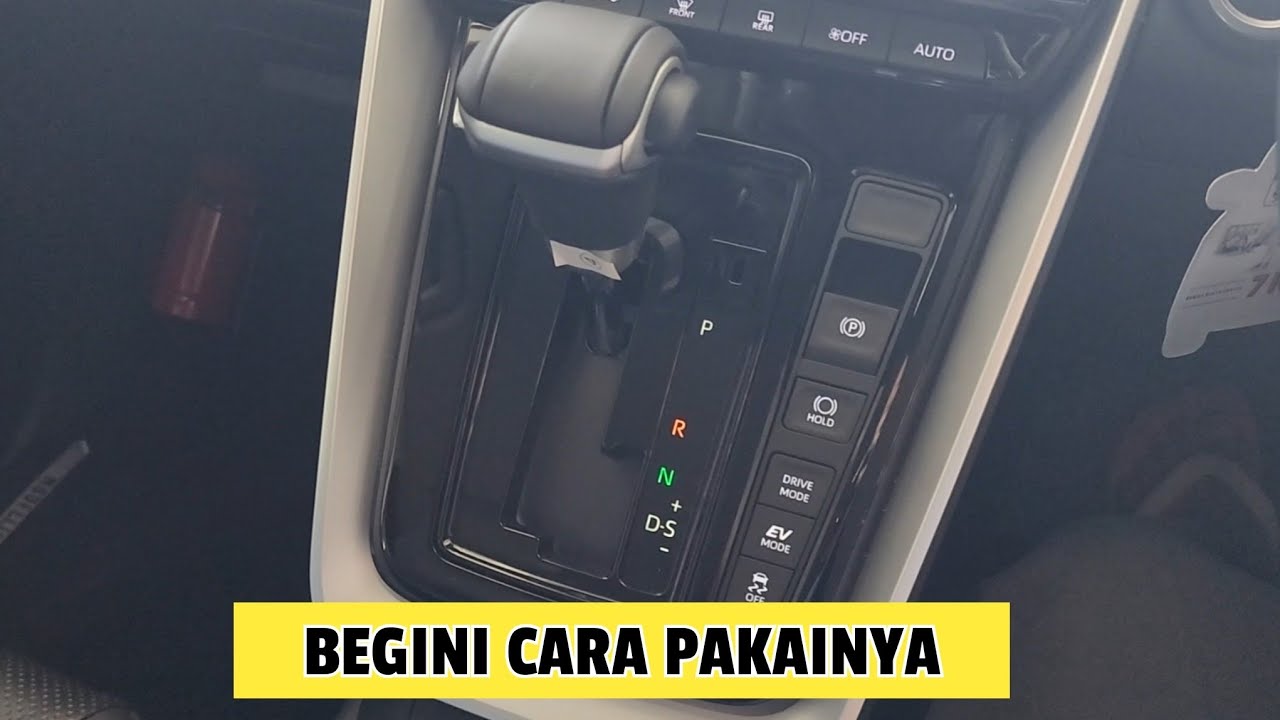Tutorial Menggunakan Tuas Transmisi Toyota Innova Zenix Hybrid Tipe V ...