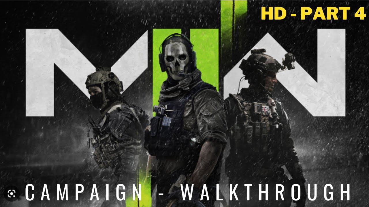 MW2 Campaign Walkthrough HD Part 4 (No commentary) - YouTube