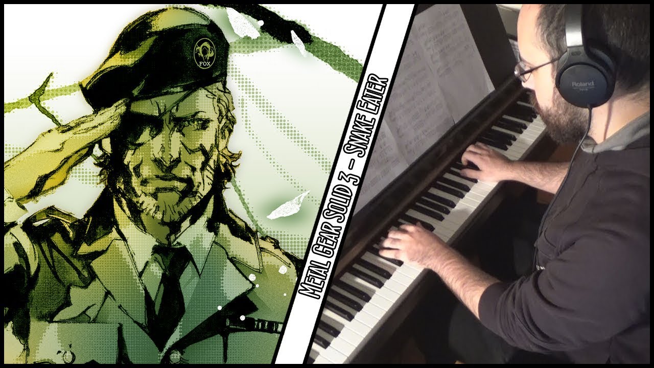 Metal Gear Solid 3 - Snake Eater (Piano Cover) - YouTube