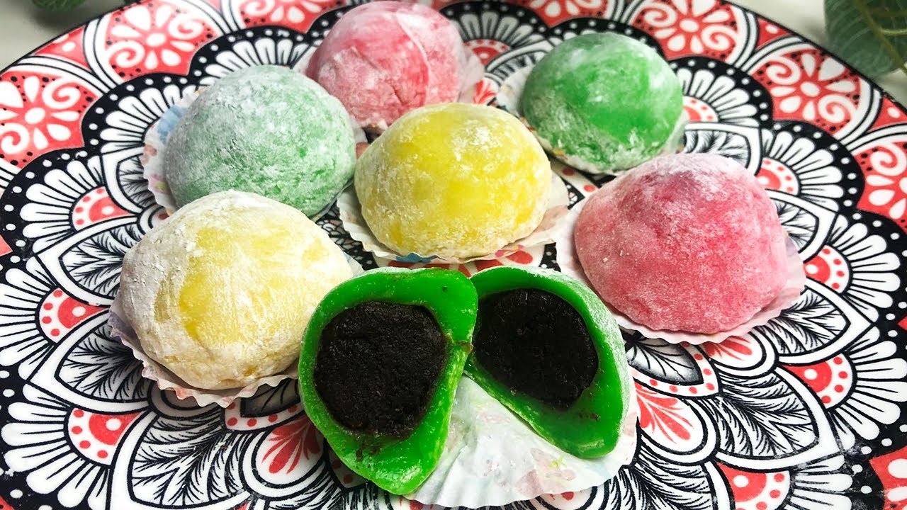 Cara BUAT MOCHI Inti KACANG MERAH | TIPS Mudah & Pasti MENJADI | SEDAP ...