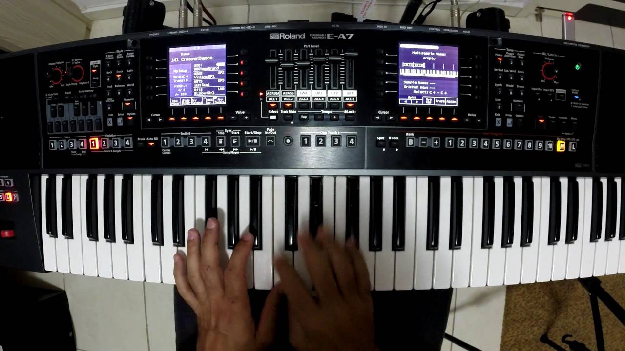 Roland E-A7 - Tutorial Criando Multisample [ Sidinholeal ] - YouTube