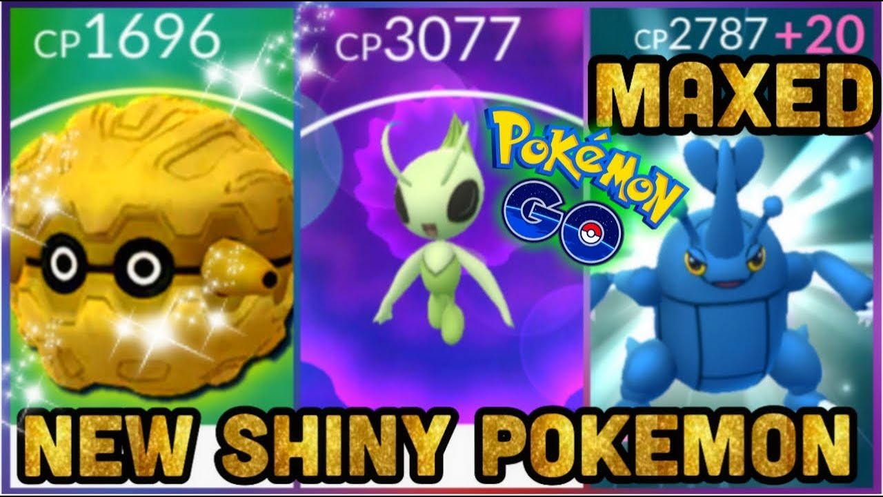 6 NEW SHINIES REAL CELEBI QUESTS & MAXING OUT HERACROSS IN POKEMON GO ...