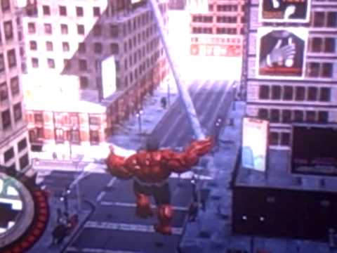 Red Hulk Gameplay #1 (xbox 360) - YouTube