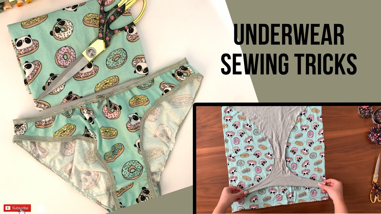 sewing underwear this way is quick and easy.🪡 - YouTube