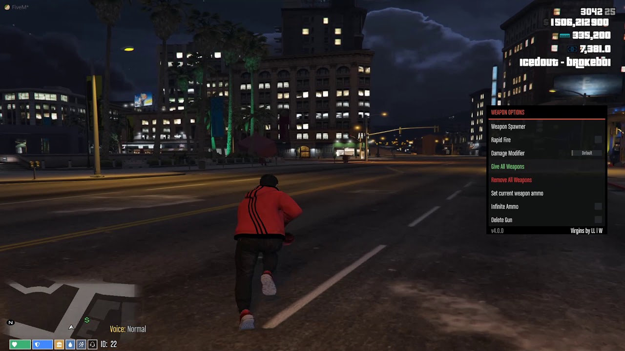 FiveM Mod Menu 1.2.2 - YouTube