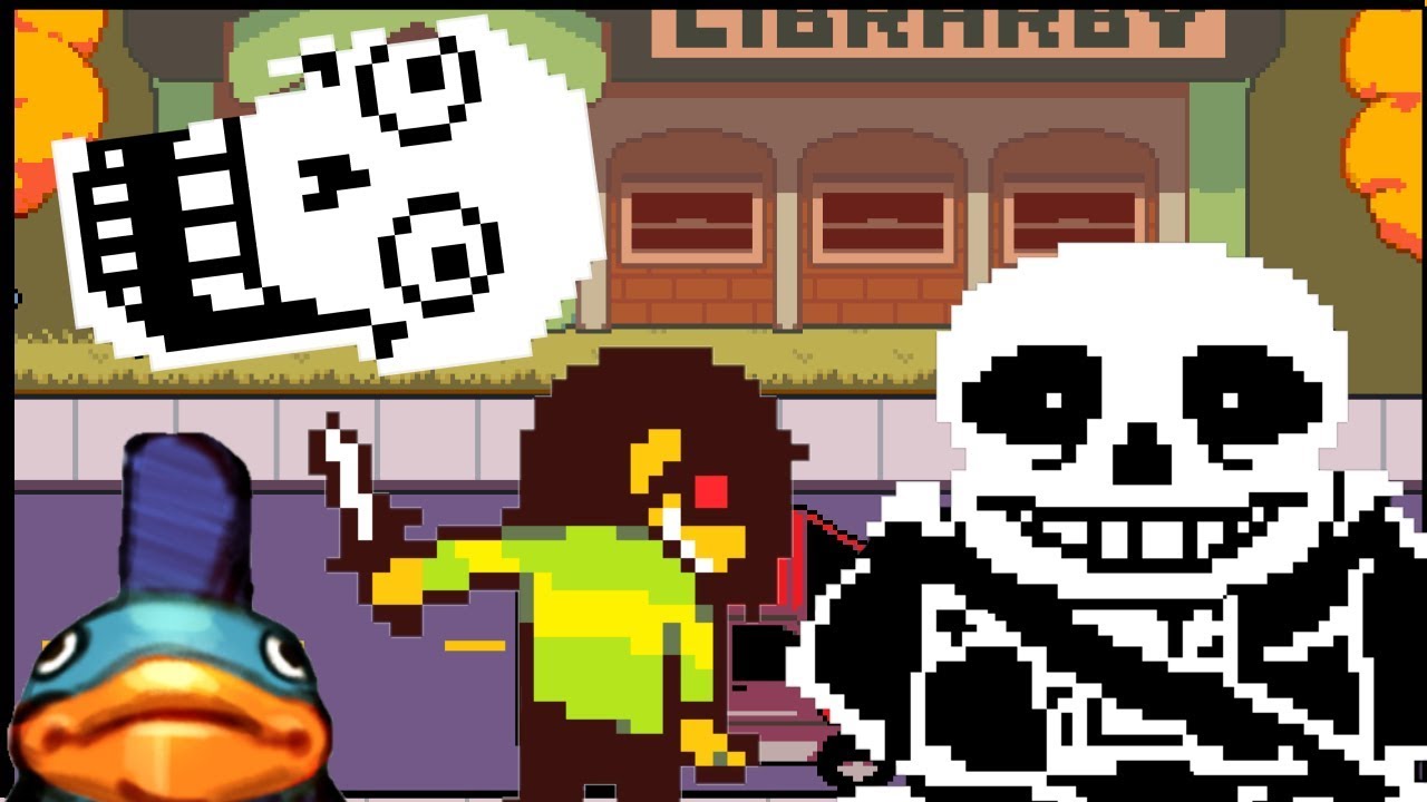 BULLYING SANS [DELTARUNE SPOILERS] - YouTube