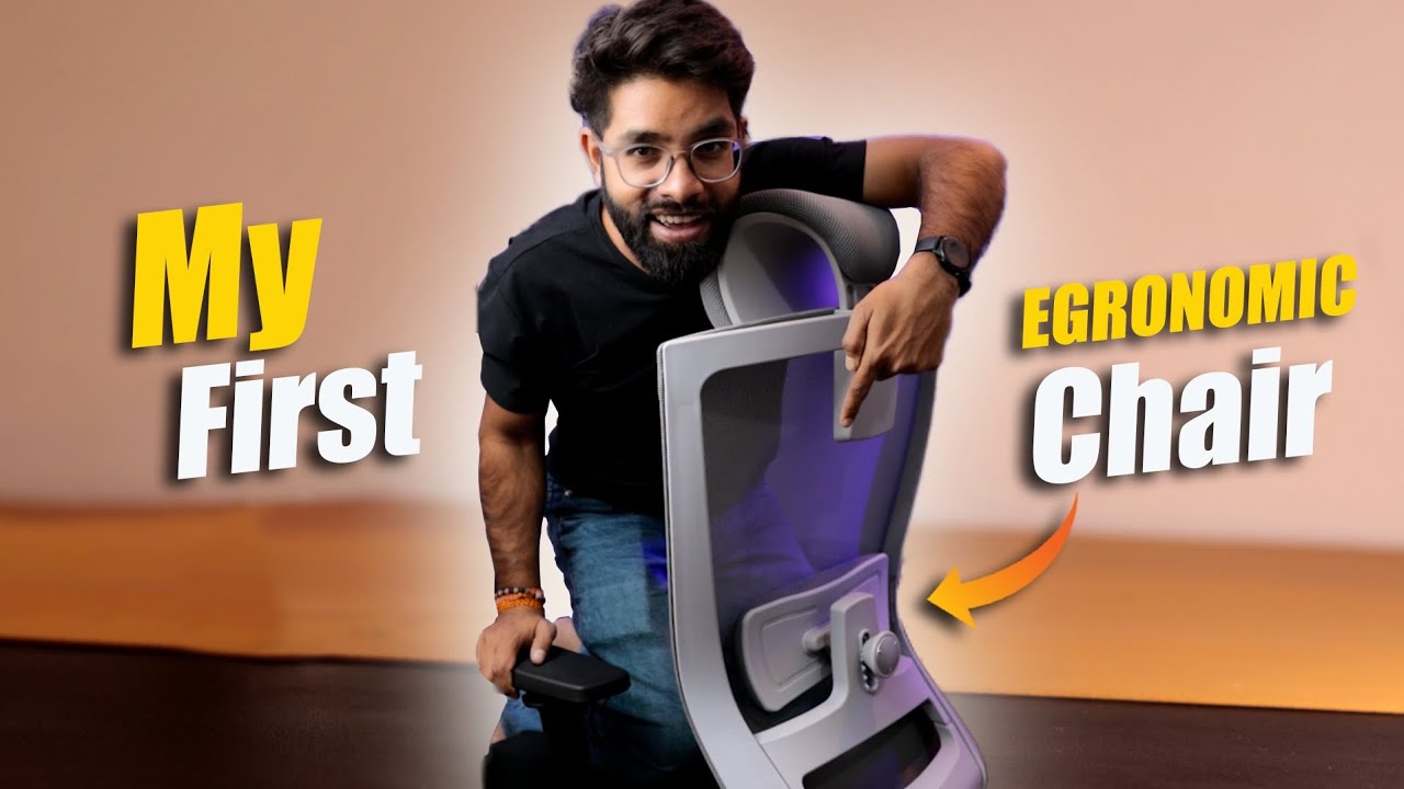My First Ergonomic Chair For Youtube Studio 🔥 The Best Ergonomic Chair ...