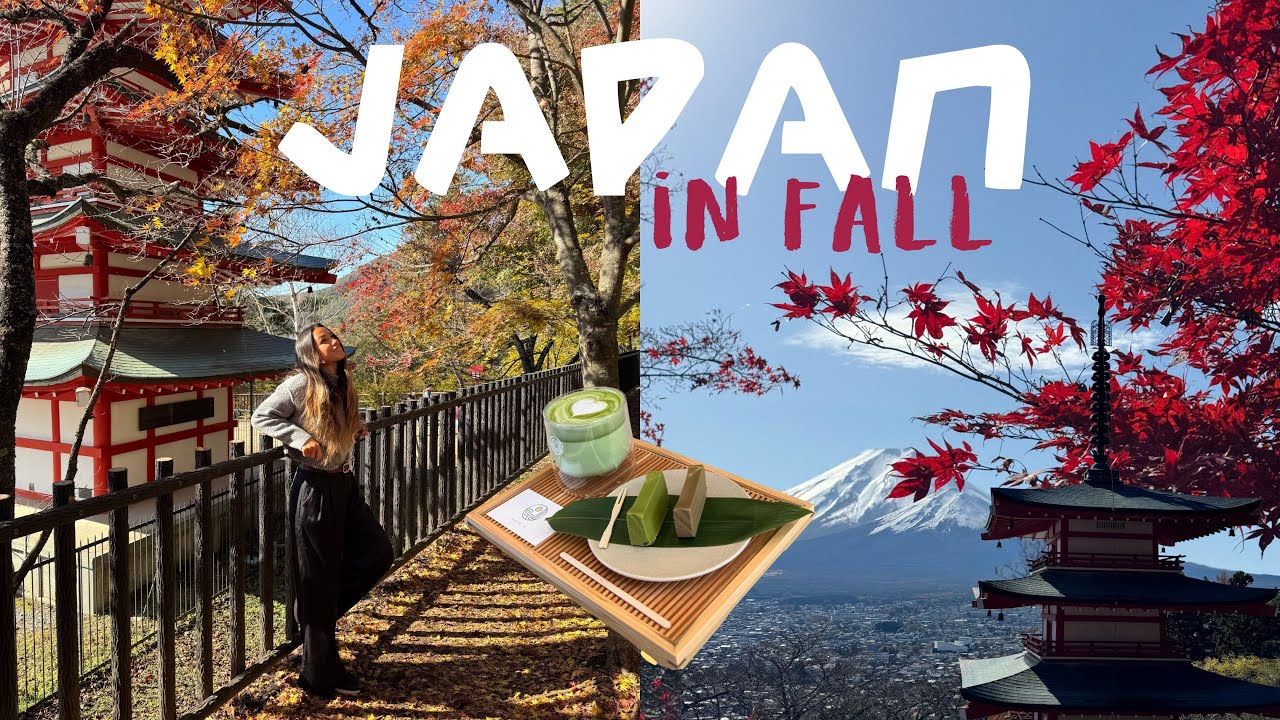 Japan in fall | Tokyo, Mt. Fuji + Kamakura 🗻🍁 - YouTube