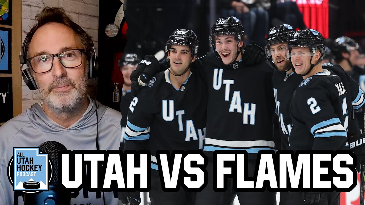 The Utah Hockey Club Beats the Calgary Flames 5-1 - YouTube