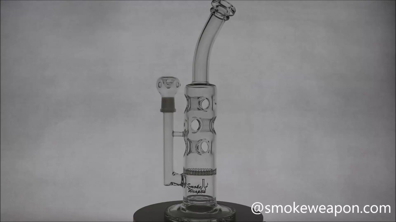 “Swiss Cheese” Honeycomb to Swiss Perc Bong - YouTube